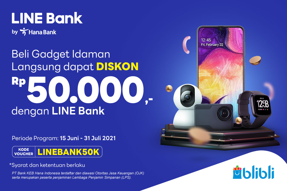 Promo Blibli - LINE Bank