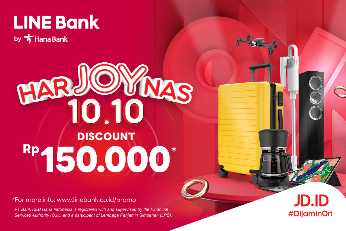 JD.ID 10.10 Promotion - LINE Bank