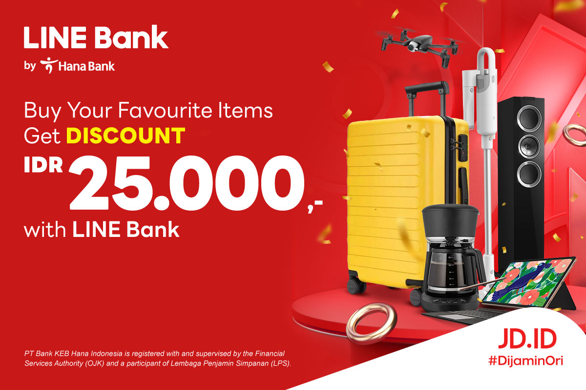 JD.ID Promotion - LINE Bank