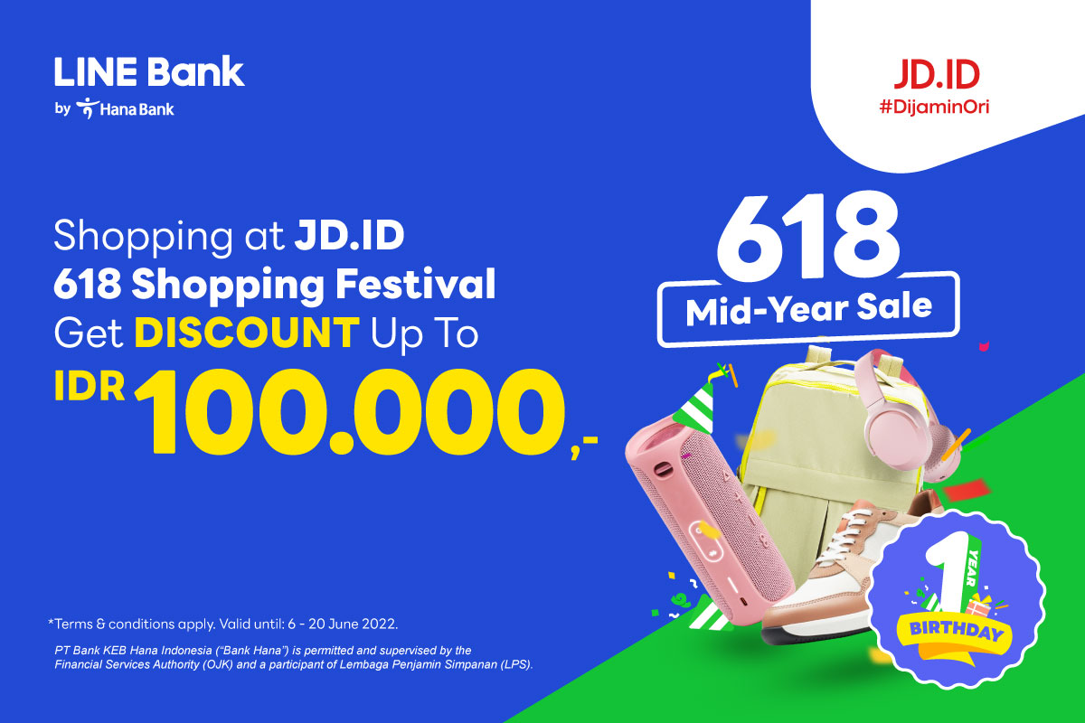 JD.ID Promotion - LINE Bank