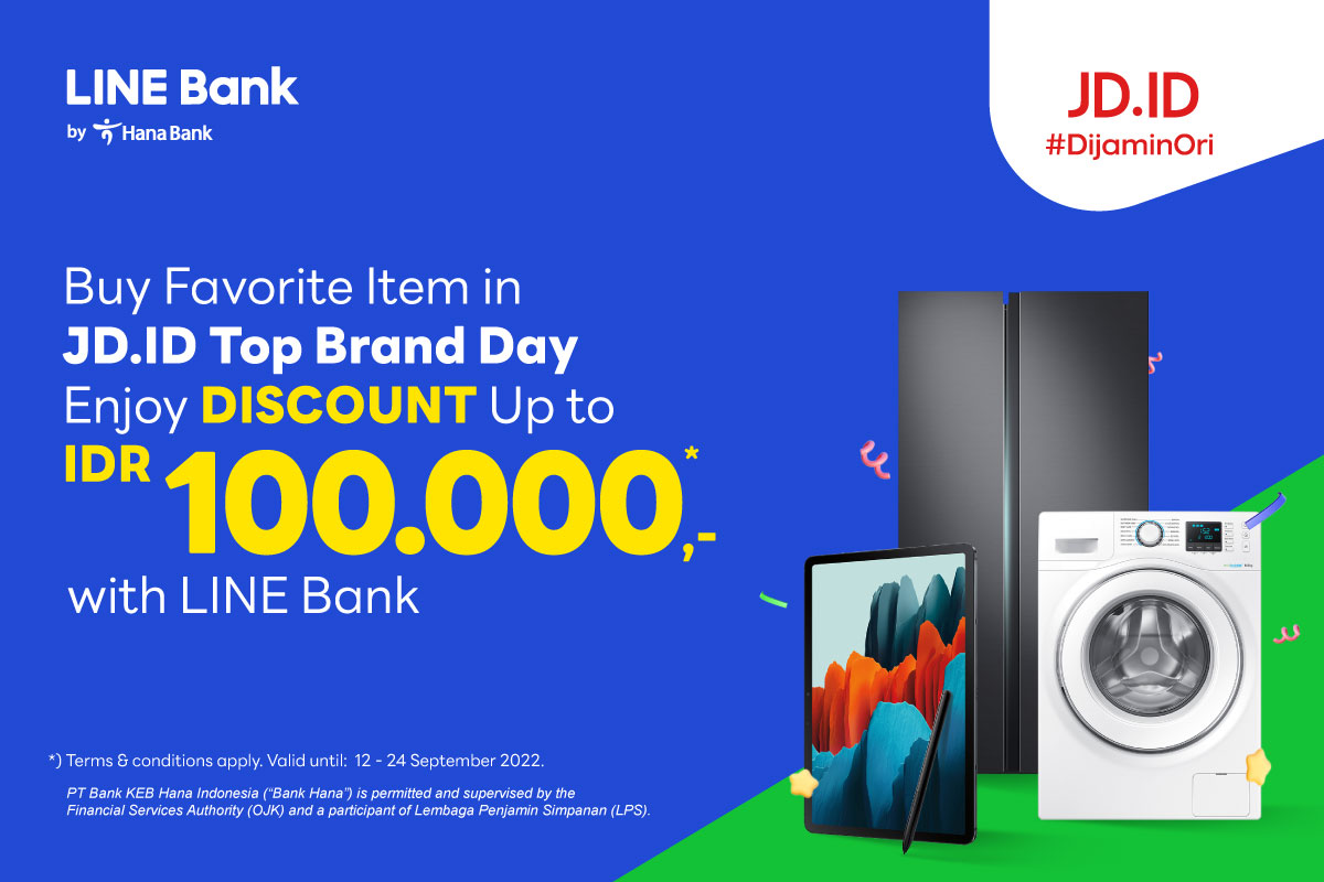 JD.ID Promotions - LINE Bank