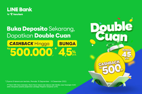 Promo Spesial Akun Deposito - LINE Bank
