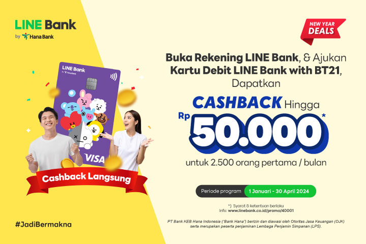 Digital Bank Promo and Cashback - LINE Bank