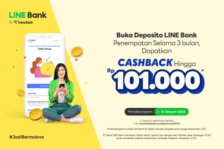 Digital Bank Promo and Cashback - LINE Bank