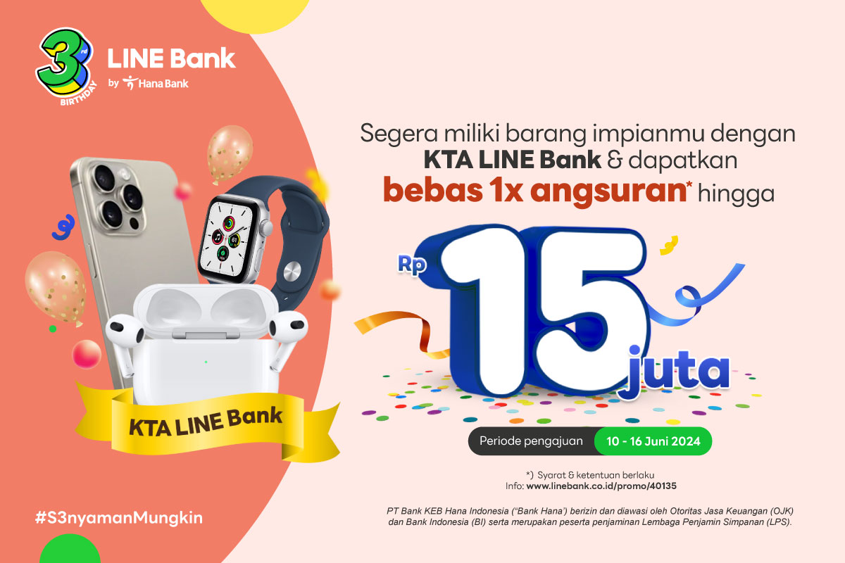 Promo Exclusive Welcome Rewards KTA - LINE Bank
