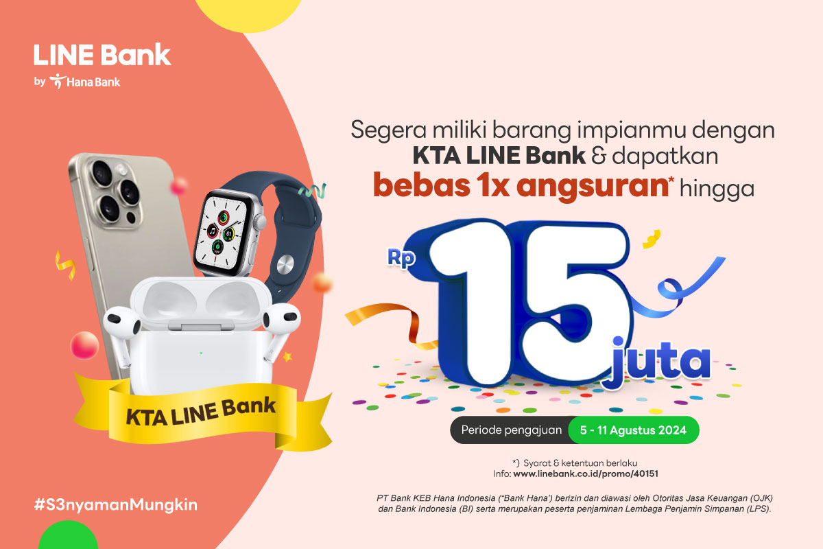 Promo Exclusive Welcome Rewards KTA - LINE Bank