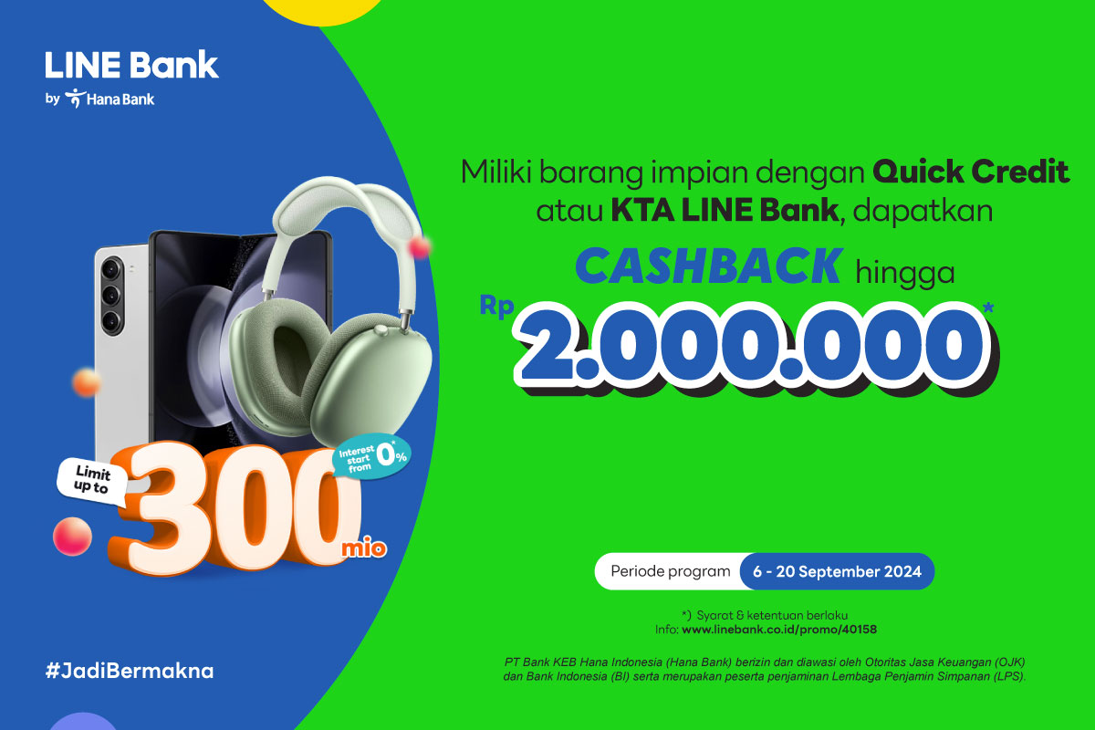 Promo Spesial Pinjaman - LINE Bank