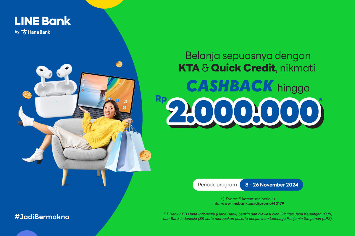 Promo Spesial Pinjaman - LINE Bank