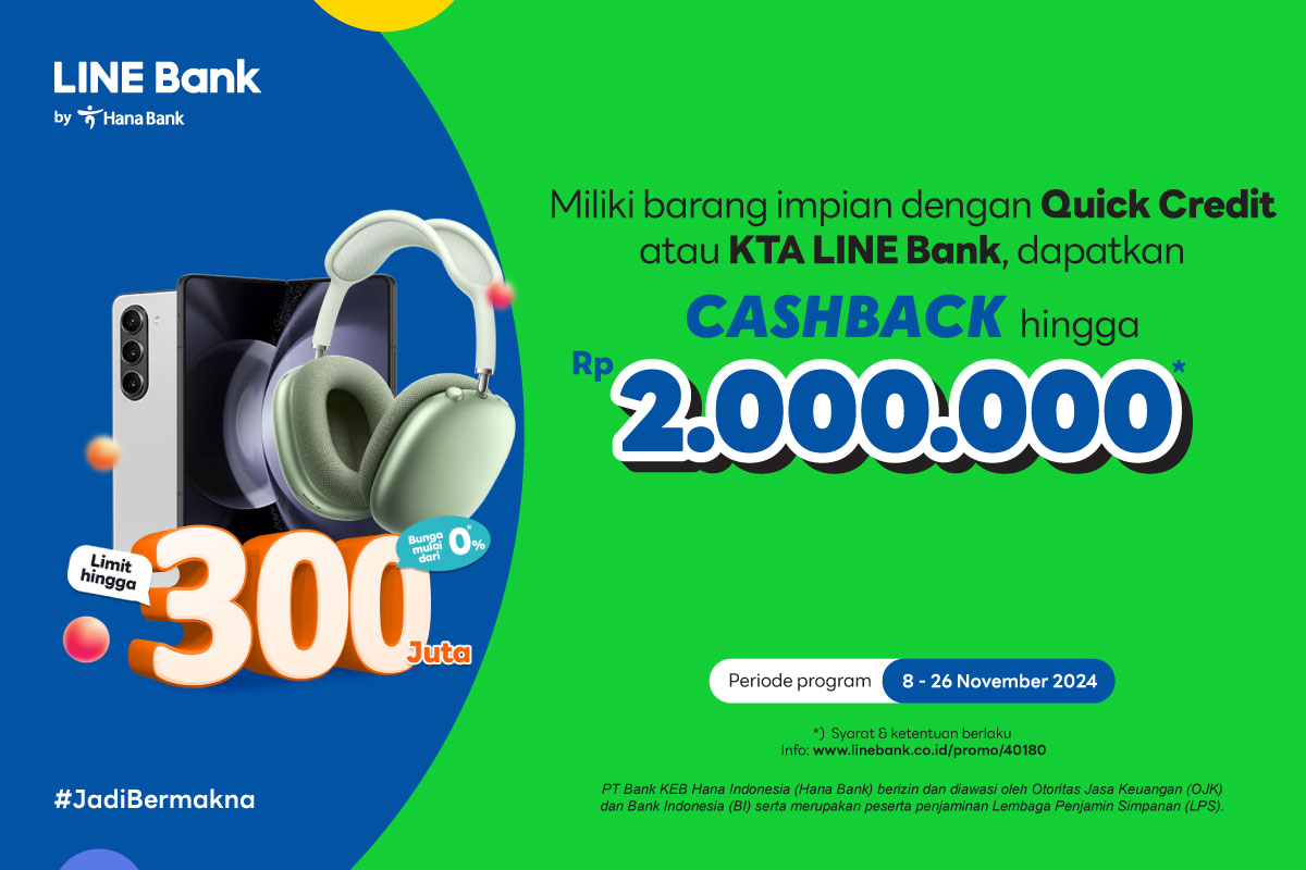Promo Spesial Pinjaman - LINE Bank