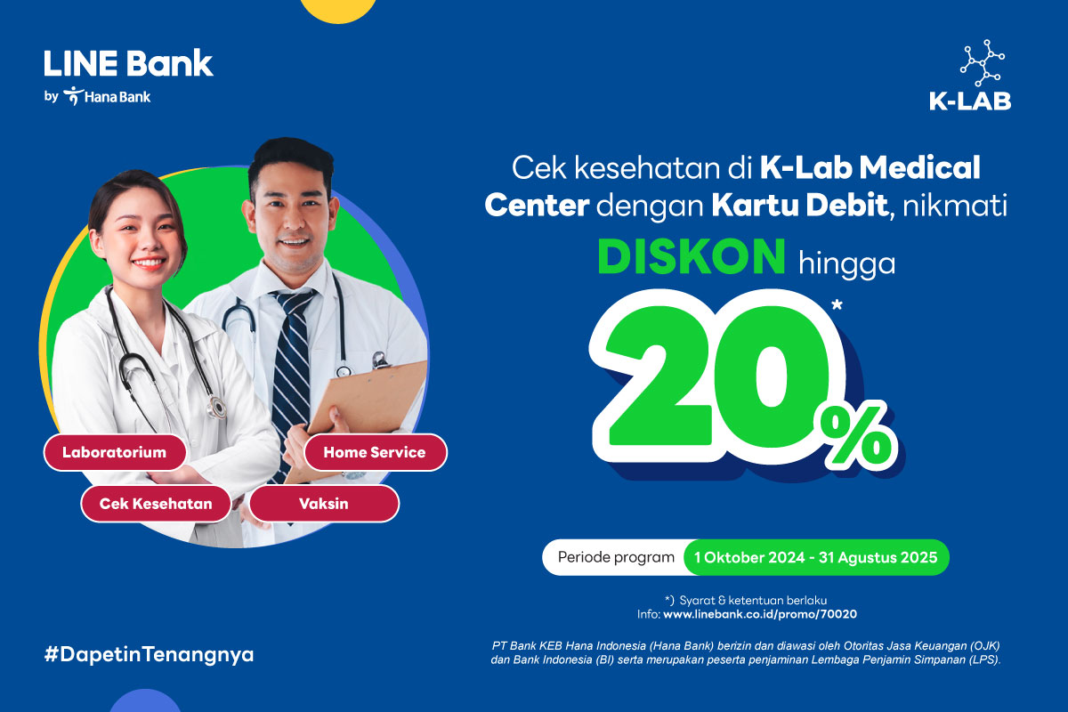 Promo K-Lab Medical Center - LINE Bank