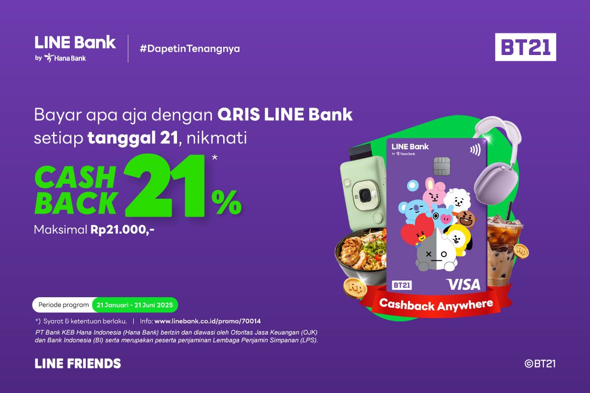 Special Day - LINE Bank Debit Card with BT21 - LINE Bank
