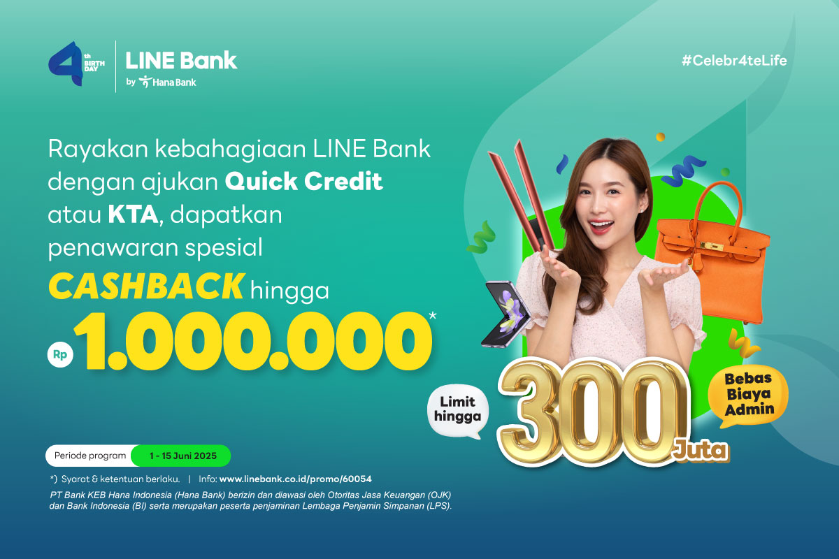 Promo Spesial Pinjaman - LINE Bank